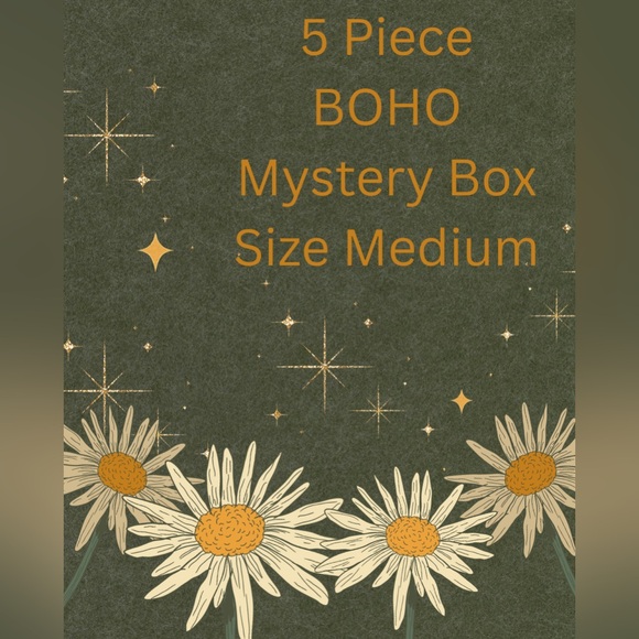 Dresses | 5 Piece Boho Mystery Box Medium | Poshmark